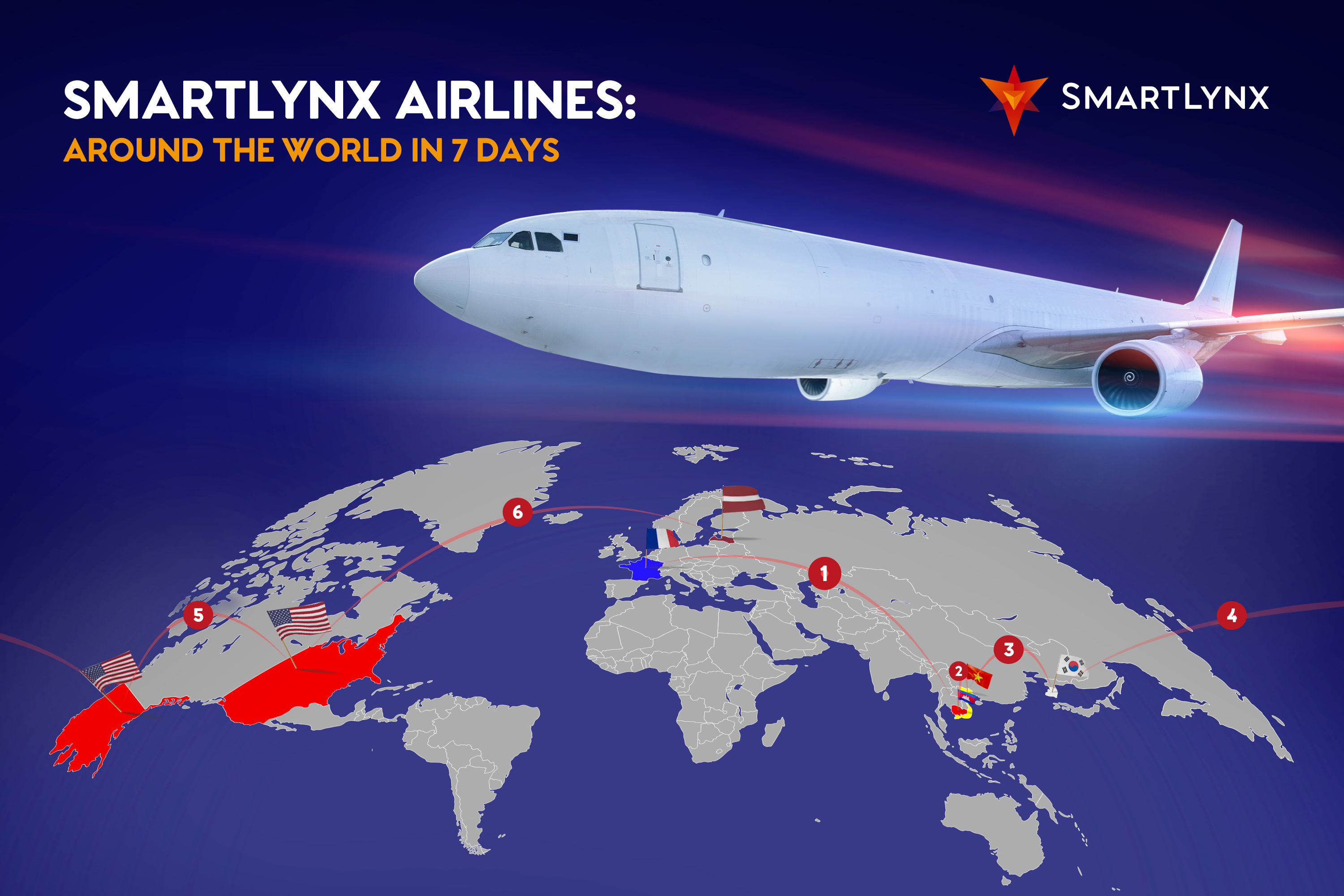 SmartLynx Airlines A330 cargo: Around the world in 7 days | SmartLynx Airlines